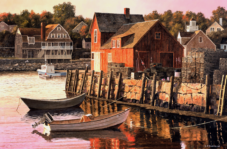 L.F. Tantillo Fine Art - Rockport Motif