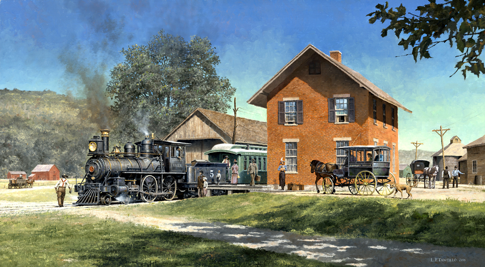 L.F. Tantillo Fine Art - Schoharie Valley Railroad
